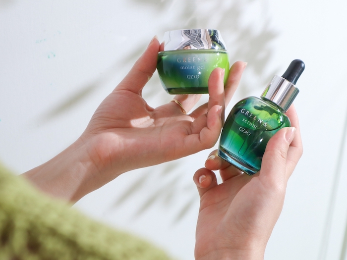 風靡日本的自然美「純素保養」！體驗OZIO GREEN&水氧系列兩步驟找回亮白發光肌 | Japaholic